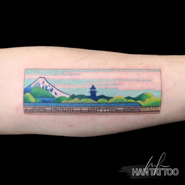 Mountain Tattoos: Symbolism And 40+ Best Design Ideas For 2024 - Saved ...