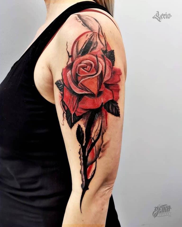 30+ Most Popular Trash Polka Tattoo Models in 2023 - Saved Tattoo