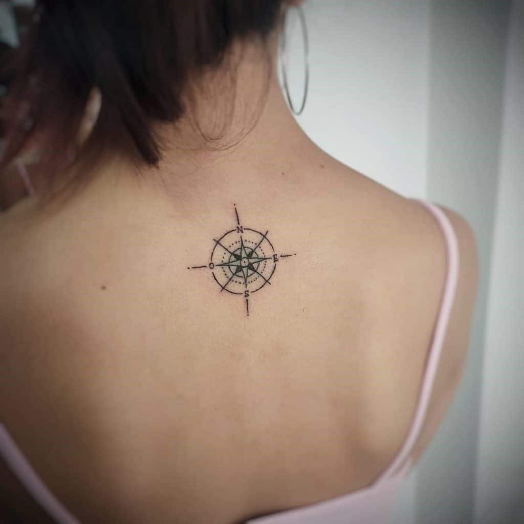 30+ Best Compass Tattoo Design Ideas (2024 Updated!) - Saved Tattoo