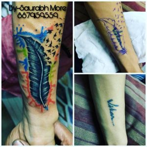 40 Best Name Cover Up Tattoo Design Ideas (2024 Updated) - Saved Tattoo